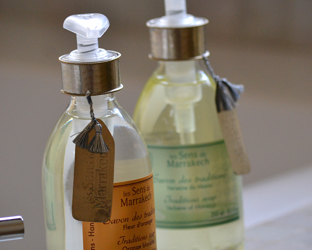 Traditional soap made with natural ingredients from Morocco